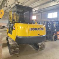 China Low Working Hours Used Komatsu PC56 Mini Small Excavator for Construction Efficiency for sale