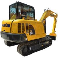 China Affordable Komatsu PC55 Excavator 5ton Operating Weight 90% Used for Construction for sale