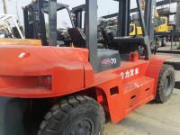 China HELI FD70 Diesel Forklift High Working Efficiency 7ton Lifting Capacity Secondhand for sale