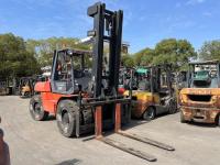 China Nice Performance Japan Original TOYOTA FD80 8ton Diesel Forklift Truck for Warehouse for sale