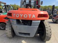 China Nice Performance Japan Original TOYOTA FD80 8ton Diesel Forklift Truck for Warehouse for sale