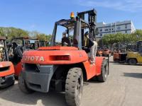 China Nice Performance Japan Original TOYOTA FD80 8ton Diesel Forklift Truck for Warehouse for sale