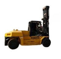 China 10 Ton Manual Operation Forklift with Used Diesel Engine and Heavy Equipment Design for sale