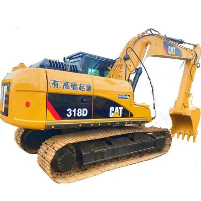 China 18ton Used Excavator CAT 318D Digger Original Japan Caterpillar Crawler Excavator for sale