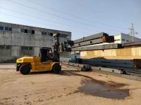 China 10 Ton Manual Operation Forklift with Used Diesel Engine and Heavy Equipment Design for sale