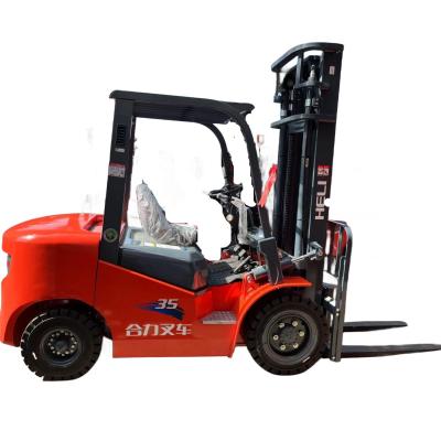 China 7000 KG Weight HELI 3.5 Forklift Secondhand Original Pallet Lifting Truck for Handling for sale