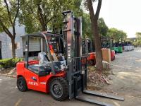 China 7000 KG Weight HELI 3.5 Forklift Secondhand Original Pallet Lifting Truck for Handling for sale