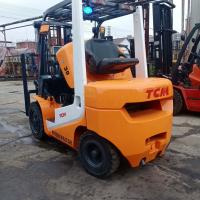 China 2017 Used TCM 3 Ton Diesel Forklift Truck with Original Engine from Japan for sale