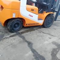 China 2017 Used TCM 3 Ton Diesel Forklift Truck with Original Engine from Japan for sale