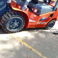 China 3 Ton Forklift FD30 with 3 Masts Automatic/Manual Used Japan Heli Excellent Condition for sale