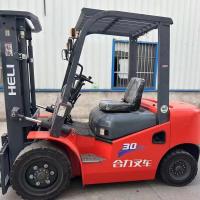 China Used Heli 3t Diesel Forklift 3 Stages 2.5ton 3ton 3.5t 4t 5t 16t 30t Forklifts for sale