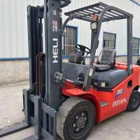 China Used Heli 3t Diesel Forklift 3 Stages 2.5ton 3ton 3.5t 4t 5t 16t 30t Forklifts for sale