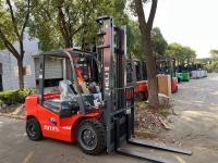 China 3500 KG Heli 35 3.5 Ton Used Forklift in Good Condition for Small Businesses for sale