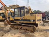 China CAT E120B Secondhand Excavators Digger with Hydraulic Valve CAT and Yellow Black Color for sale