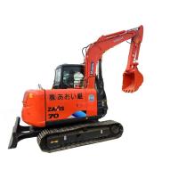 China Second-hand Excavator Hitachi ZX70 in Good Condition with Liyuan Hydraulic Cylinder for sale