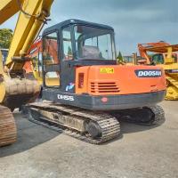 China Low Hours Doosan DH55 Crawler Digger with Original Parts and 0.175M³ Bucket Capacity for sale