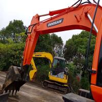 China Doosan DH150W-7 Second Hand Hydraulic Crawler Digger Excavator Low Working Hours for sale
