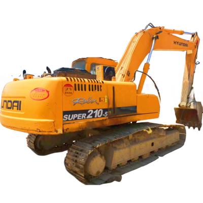 China Secondhand HYUNDAI 210-5 Excavator Original Korean Good Condition Bucket Capacity 0.55m3 for sale