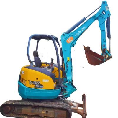 China Used Japan KUBOTA U30 Excavator Original Hydraulic Crawler Digger with Good Condition for sale