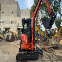 China Second Hand Hydraulic Excavator Kubota U35 with Crawlerl Design and Low Working Hours for sale