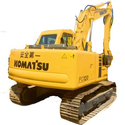 China Hydraulic Valve KOMATSU Used 12ton Excavator PC120-6 for Your Construction Needs for sale