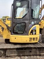 China Best 5 Ton Komatsu PC55 Crawler Excavator with 0-2000 Working Hours and Hydraulic Pump for sale