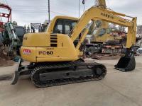 China Low working used Komatsu pc60 excavator with engine and pump in good condition for sale