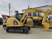 China Komatsu PC70 Crawler Excavator 7 Ton Digger with 0-2000 Working Hours Japan Import for sale