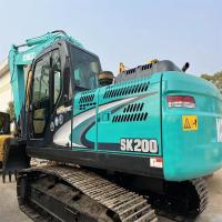 China Secondhand Kobelco SK200-8 Excavator 20 Ton Construction Crawler Machinery Used in Japan for sale