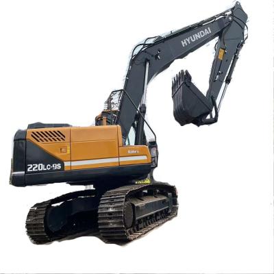 China Construction Equipment Used Hyundai 220LC-9s Excavator in Great Condition from Korea for sale