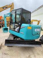 China Used Kobelco SK60 Mini Excavator with Denison Hydraulic Valve Low Working Hours 0-2000 for sale