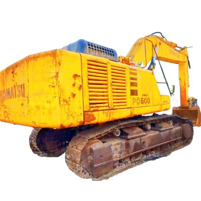China Secondhand KOMATSU PC600 Excavator in Excellent Condition with Low Working Hours for sale