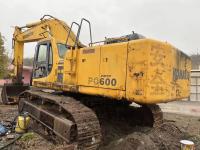 China Secondhand KOMATSU PC600 Excavator in Excellent Condition with Low Working Hours for sale