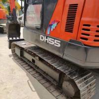 China Moving Type Crawler Hydraulic Excavator Doosan DH55 Good Performance Used Excavator for sale
