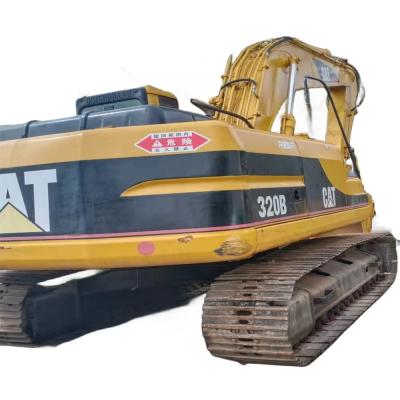 China Second Hand Cat 320B Excavator Caterpillar Earth-Moving Machinery with Original Color for sale