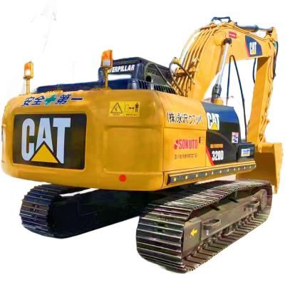 China Second Hand Caterpillar Excavator Used CAT 320D Crawler Digger Machine Weight 20000 KG for sale