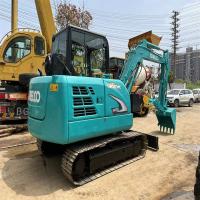 China Good Condition Kobelco SK60 Hydraulic Crawler Digger with Original Color at Affordable for sale