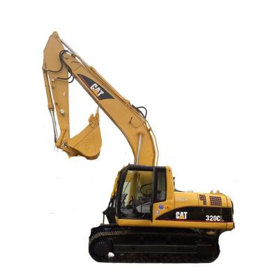 China CAT320C Used Japan EPA Engine Original Paint Hydraulic Excavator 96KW CATERPILLAR 320C for sale
