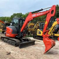 China 6ton KUBOTA KX163 Excavator with Low Working Hours and Original Japan Hydraulic Pump for sale