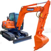 China DOOSAN DX60 6TON Crawler Hydraulic Excavator with Original Korean Parts and Affordable for sale