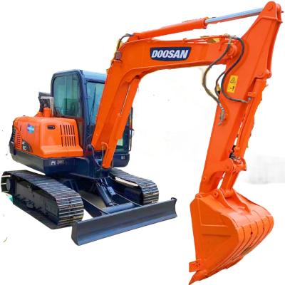 China DOOSAN DX60 6TON Crawler Hydraulic Excavator with Original Korean Parts and Affordable for sale