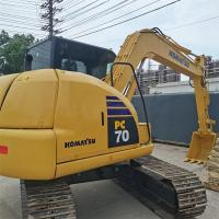 China High Working Efficiency 7 Ton Komatsu PC70 Excavator 99% 2023 Original Japan for Your for sale
