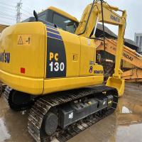 China Large 13ton Japan Original Used Komatsu PC130-7 Excavator with Machine Weight 13000 KG for sale