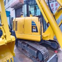 China Used Komatsu PC56 5.6ton Mini Excavator with Original Japan Engine Ready to Work for sale