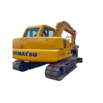 China Used Komatsu PC60 Excavator with Good Hydraulic System and Original Japan Engine for sale