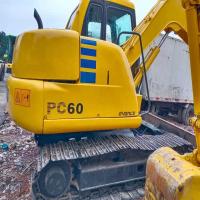 China Used Komatsu PC60 Excavator with Good Hydraulic System and Original Japan Engine for sale