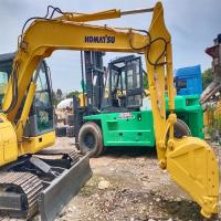 China Used KOMATSU PC78US 7 Ton Small Hydraulic Crawler Excavator Digger in Good Condition for sale