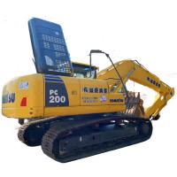 China Original Japan Construction Machine KOMATSU PC200 Excavator 20ton Crawler Chain Digger for sale