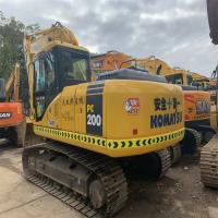 China 20 Ton Komatsu PC200 Used Medium Hydraulic Crawler Excavator Japan and Well-Maintained for sale