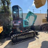 China Second-hand Kobelco SK55SR Mini Excavator 5.5 Ton Used Cabin 0-2000 Working Hours for sale
